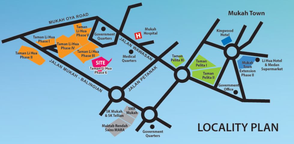 Taman Li Hua, Phase 6 @ Mukah - Hock Peng Property Hock Peng Property